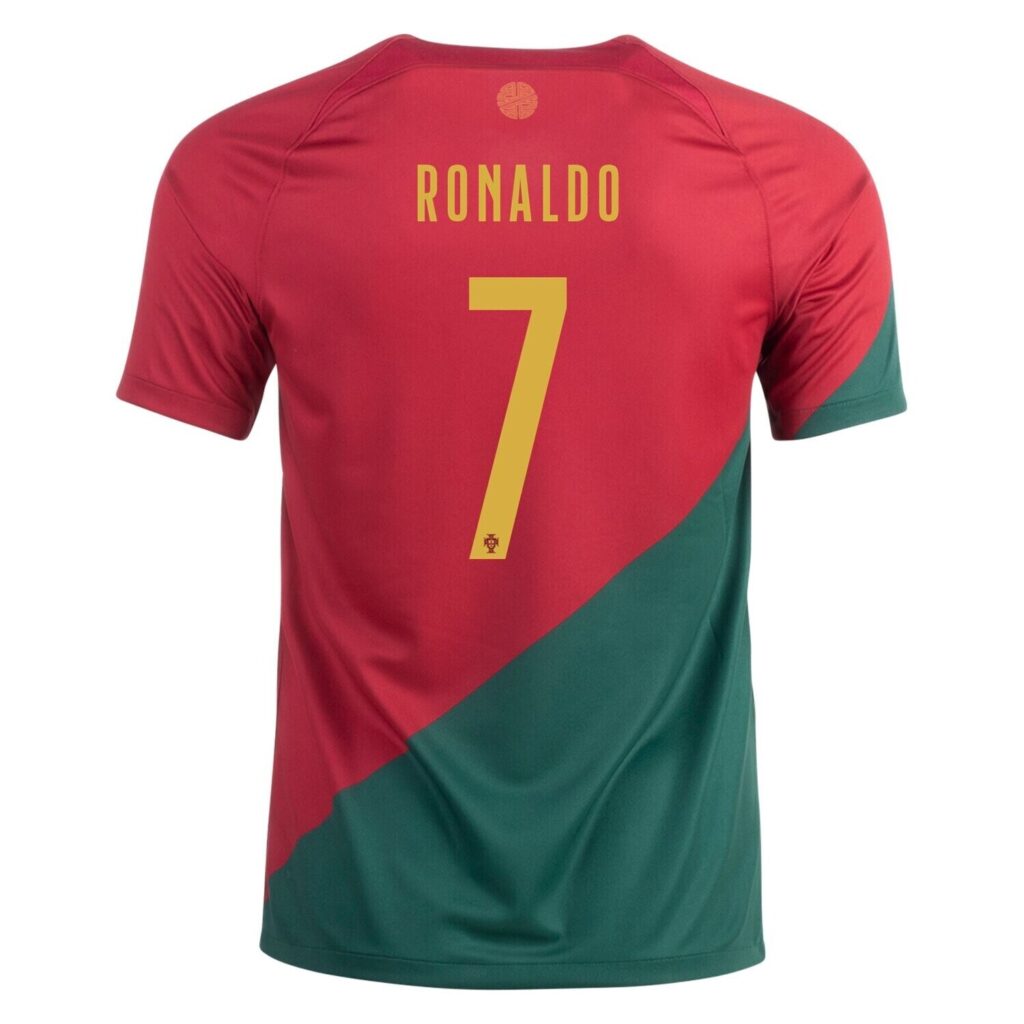 Portugal Ronaldo 7 Home Jersey 2022 - KICKOFFSHOPPER