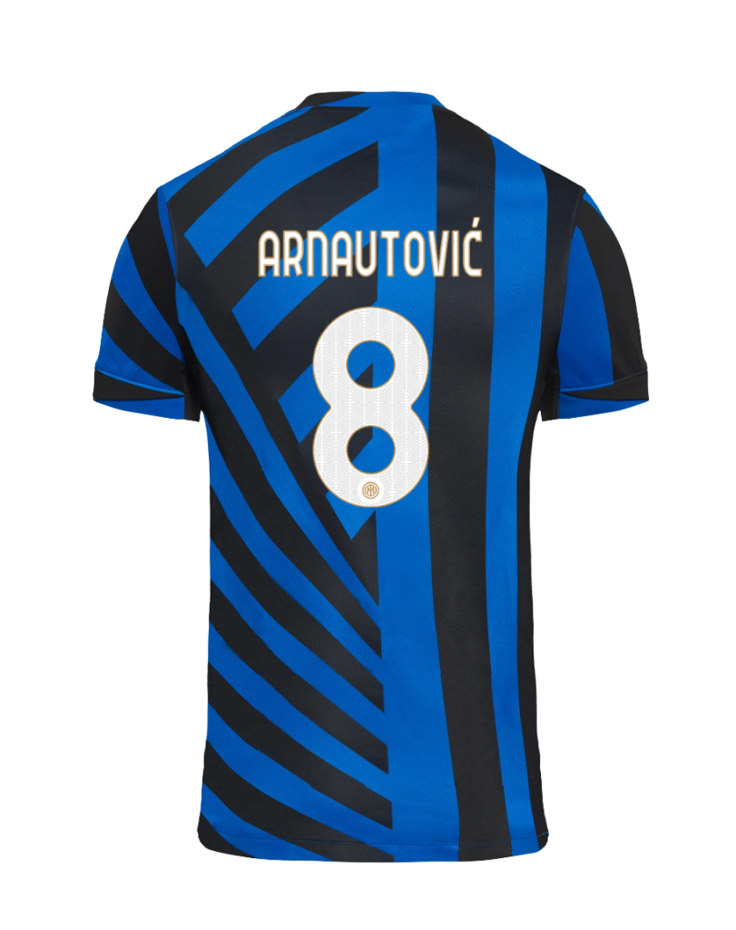 Inter Milan Home ARNAUTOVIĆ 8 Jersey 24-25 - KICKOFFSHOPPER