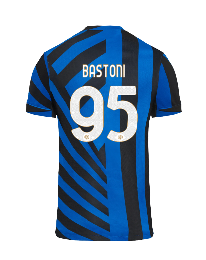 Inter Milan Home BASTONI 95 Jersey 24-25 - KICKOFFSHOPPER