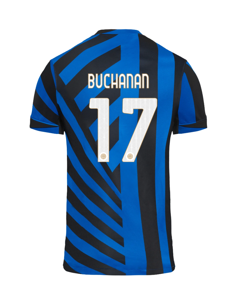 Inter Milan Home BUCHANAN 17 Jersey 24-25 - KICKOFFSHOPPER