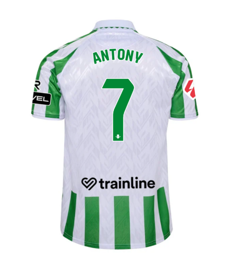 Real Betis Home ANTONY 7 Jersey 24-25 - KICKOFFSHOPPER