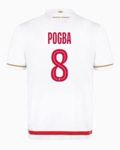 AS Monaco Home Paul POGBA 8 Jersey 25-26 - KICKOFFSHOPPER