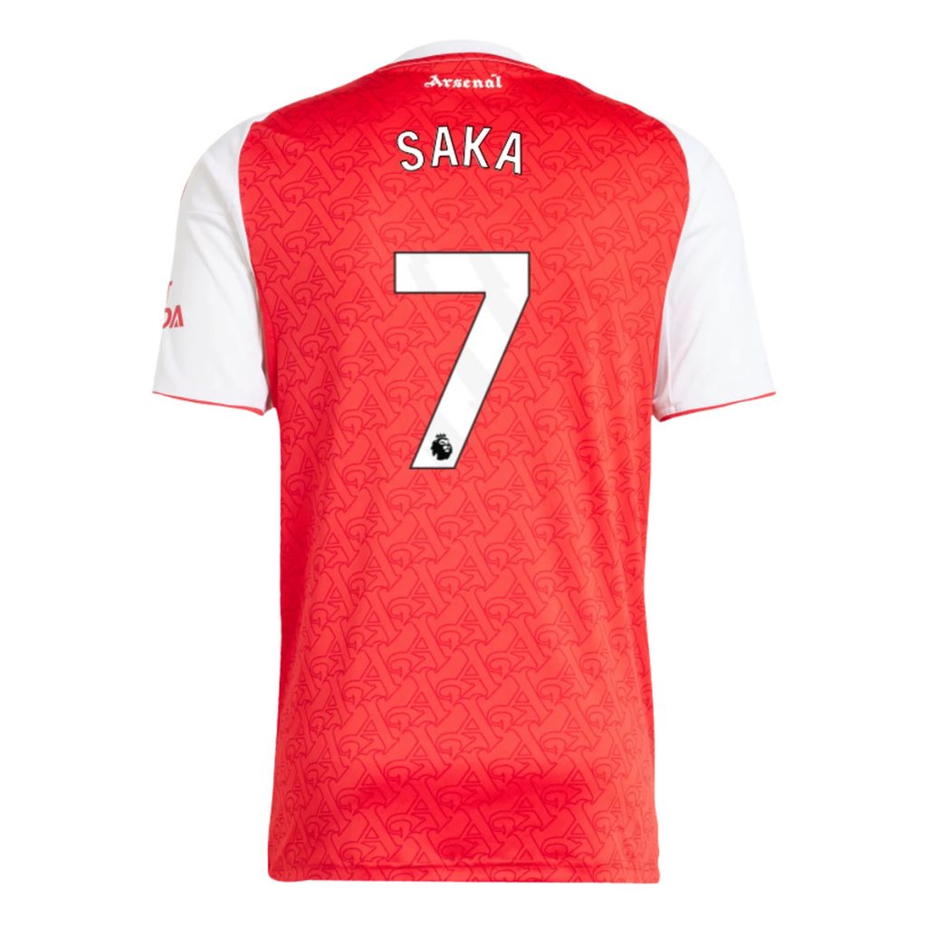 Arsenal Home SAKA 7 Jersey 25-26 - KICKOFFSHOPPER
