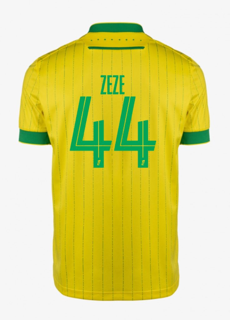 FC Nantes Home ZEZE 44 Jersey 25-26 - KICKOFFSHOPPER