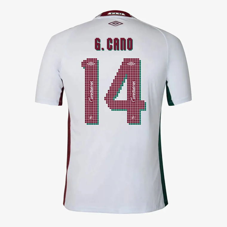 Fluminense Away G. CANO 14 Jersey 25-26 - KICKOFFSHOPPER