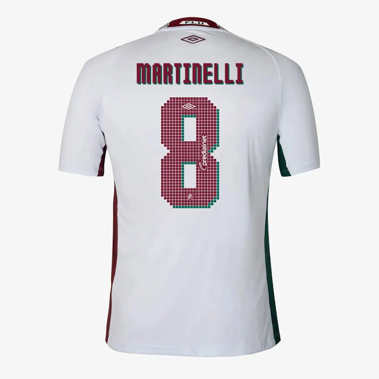 Fluminense Away MARTINELLI 8 Jersey 25-26 - KICKOFFSHOPPER